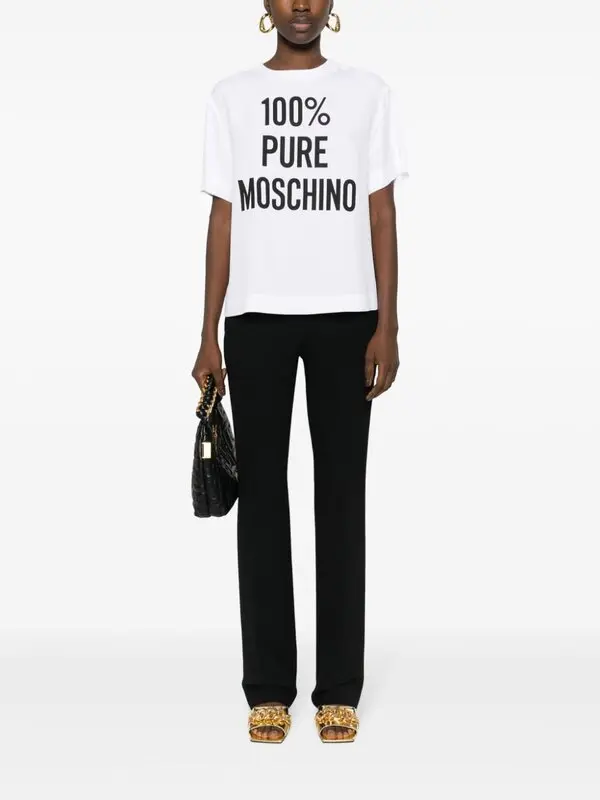 Moschino Slogan-print T-shirt