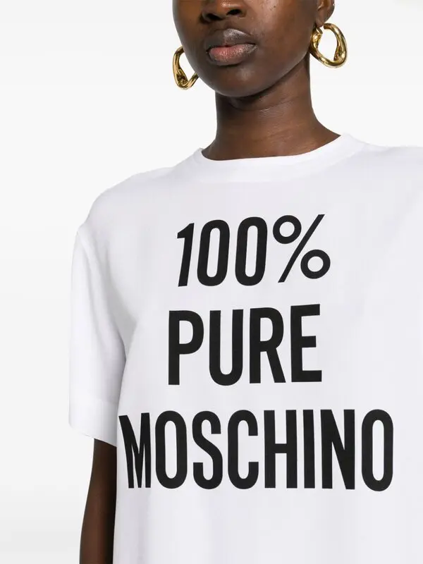 Moschino Slogan-print T-shirt