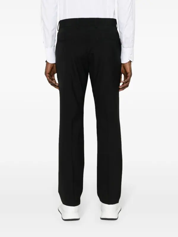 Valentino Garavani Virgin Wool Tailored Trousers - Black