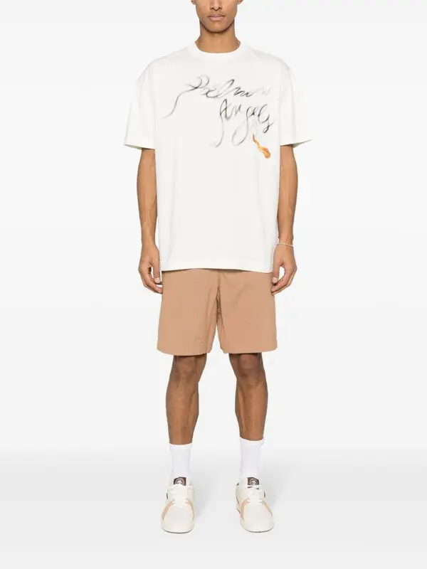 Palm Angels Foggy Logo-print T-shirt