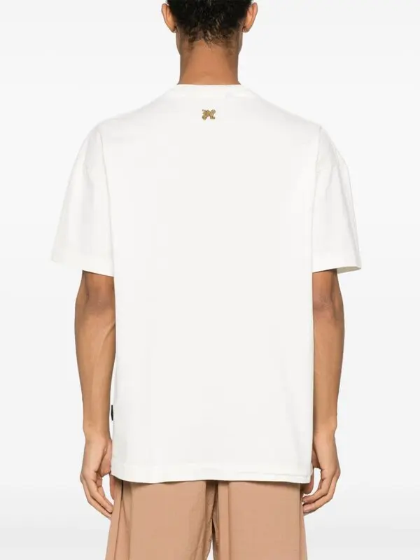 Palm Angels Foggy Logo-print T-shirt