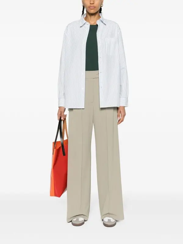 A.p.c. Sela Striped Shirt - Blue