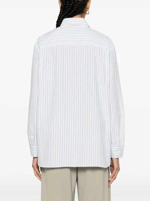 A.p.c. Sela Striped Shirt - Blue