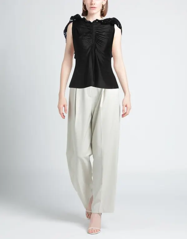 Rabanne Ruched Tulle Top