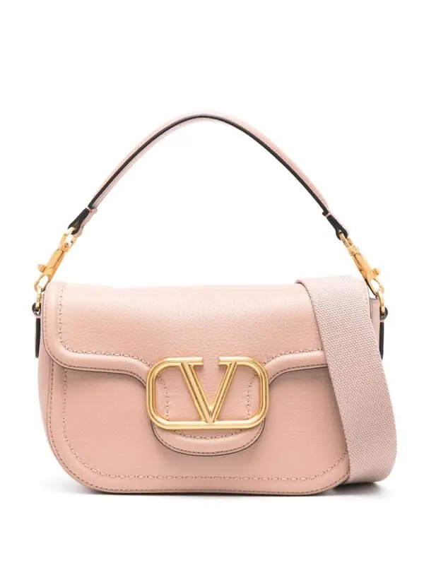 Valentino Garavani Alltime Leather Shoulder Bag