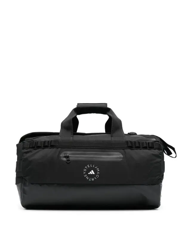 Adidas By Stella McCartney 24/7 Logo-print Bag - Black