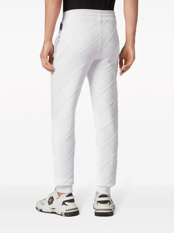 Philipp Plein Diamond-quilted Track Pants