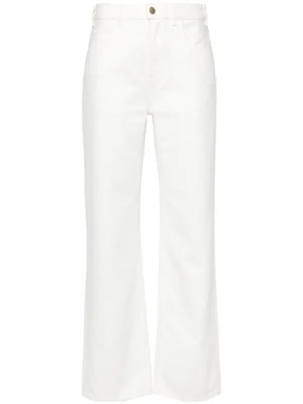Chloé Low-rise Flared Jeans - White