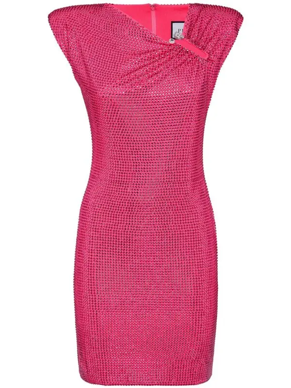 strapless open back dress Fuschia and orange animal print dress – me-meclothing