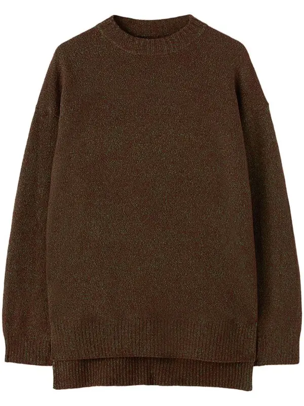 JIL SANDER Melange-effect Wool-blend Jumper