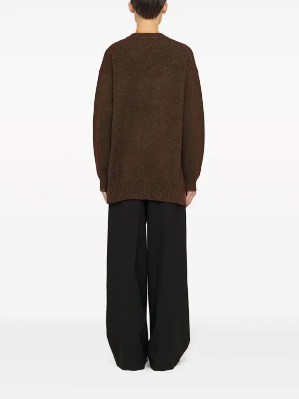 JIL SANDER Melange-effect Wool-blend Jumper