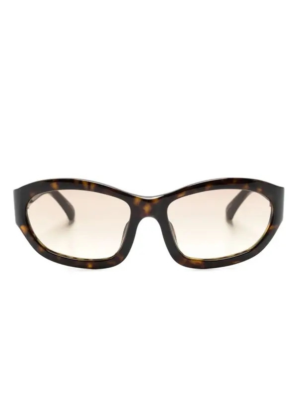 Linda Farrow X Dries Van Noten 215 Sunglasses - Brown