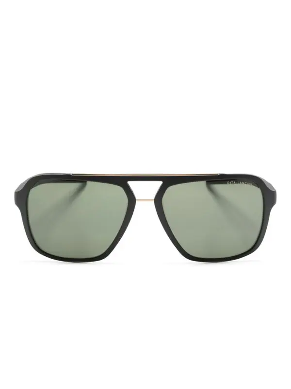 Dita Square-frame Sunglasses - Black