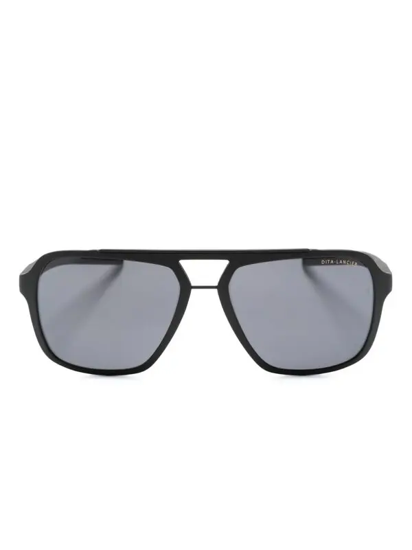 Dita Navigator-frame Sunglasses - Black