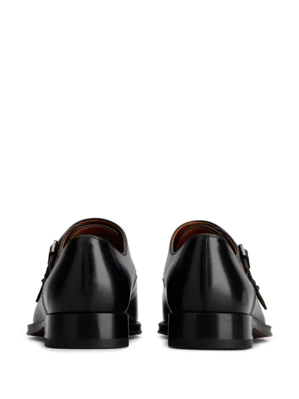 TOD'S Double-strap Leather Monk Shoes