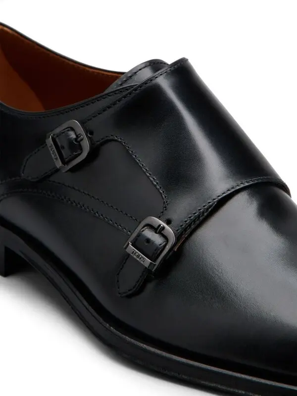 TOD'S Double-strap Leather Monk Shoes