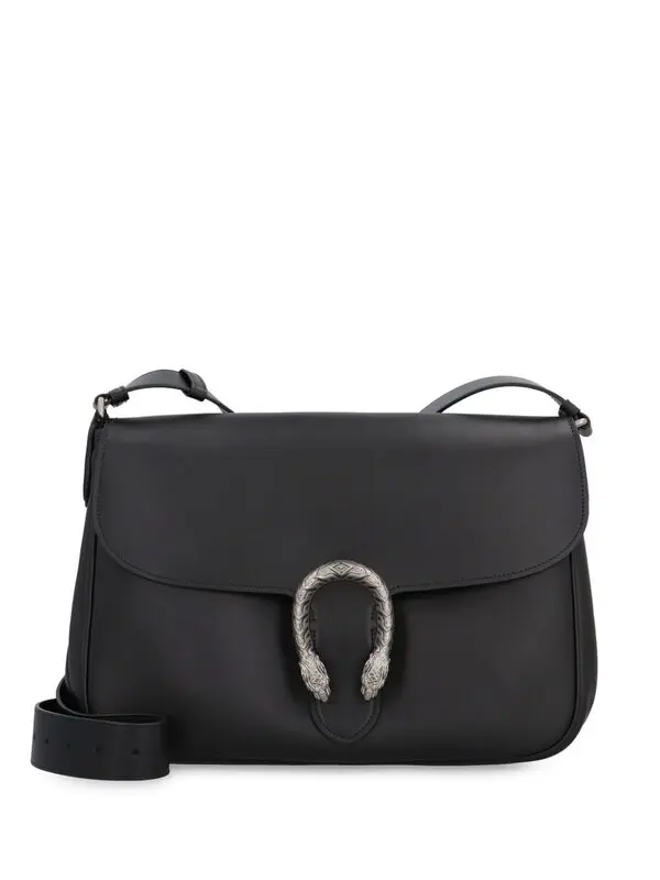 Gucci Dionysus Leather Messenger Bag - Black