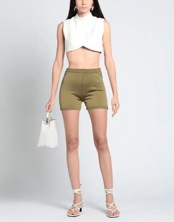 1017 Alyx 9sm High Waisted Athletic Shorts - Gold