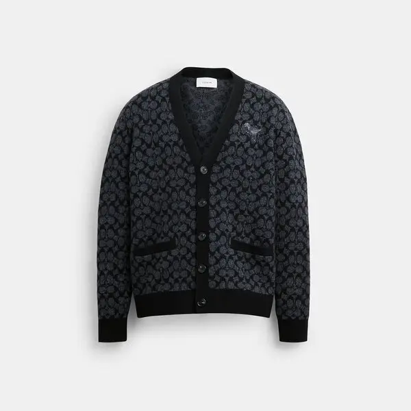 COACH Rexy Cardigan Sweater