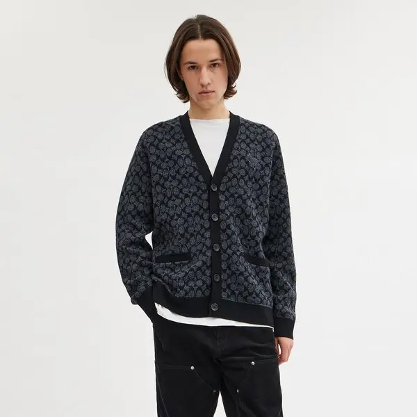 COACH Rexy Cardigan Sweater