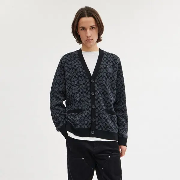 COACH Rexy Cardigan Sweater