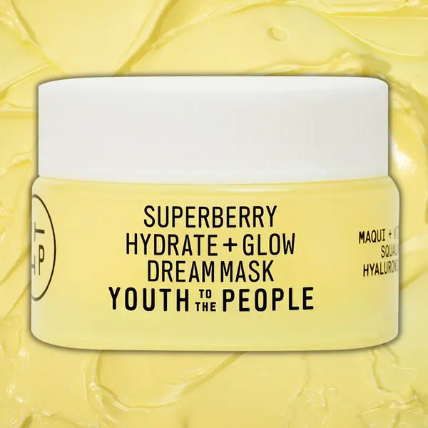 Youth To The People Superberry Hydrate + Glow Vitamin C Brightening Dream Mask Travel Size - One-color