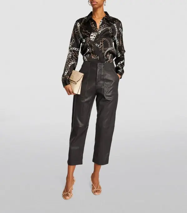 L'Agence Silk Tyler Shirt