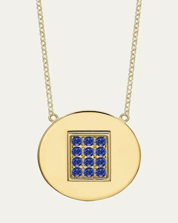 TRACEE NICHOLS 14k Gold Necklace - Sapphire