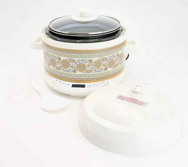 AARTI SEQUEIRA As Is Compact 2qt Pressure Slow Cooker
