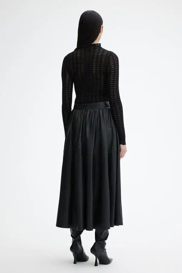 HOUSE OF DAGMAR Lace Knit Top