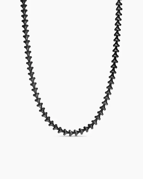 David Yurman Armory® Chain Necklace - Black Titanium
