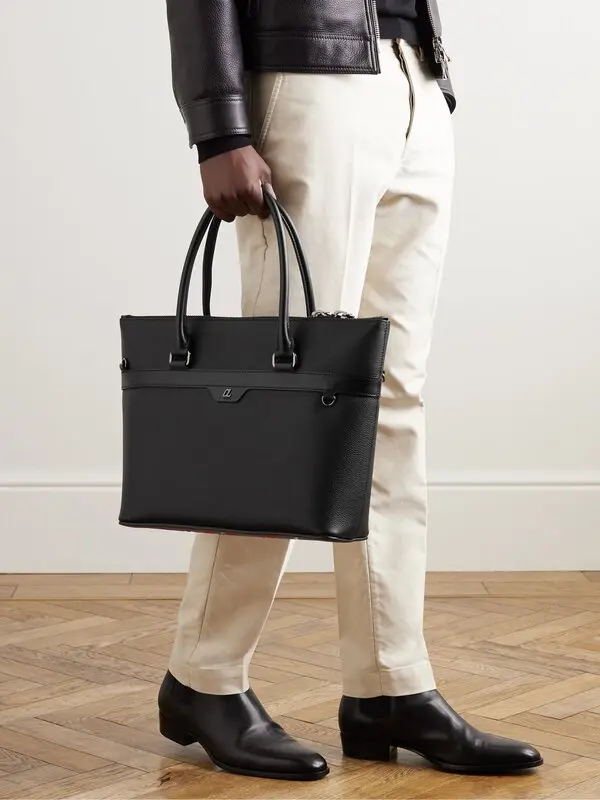 Christian Louboutin Kabiker 2.0 Full-Grain Leather Tote Bag 