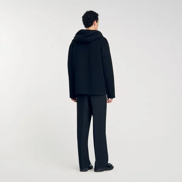 Sandro Hooded Windbreaker