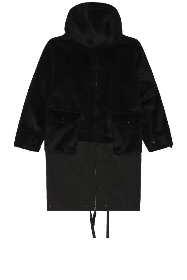Engineered Garments Over Parka In Black - 80% Off | Editorialist