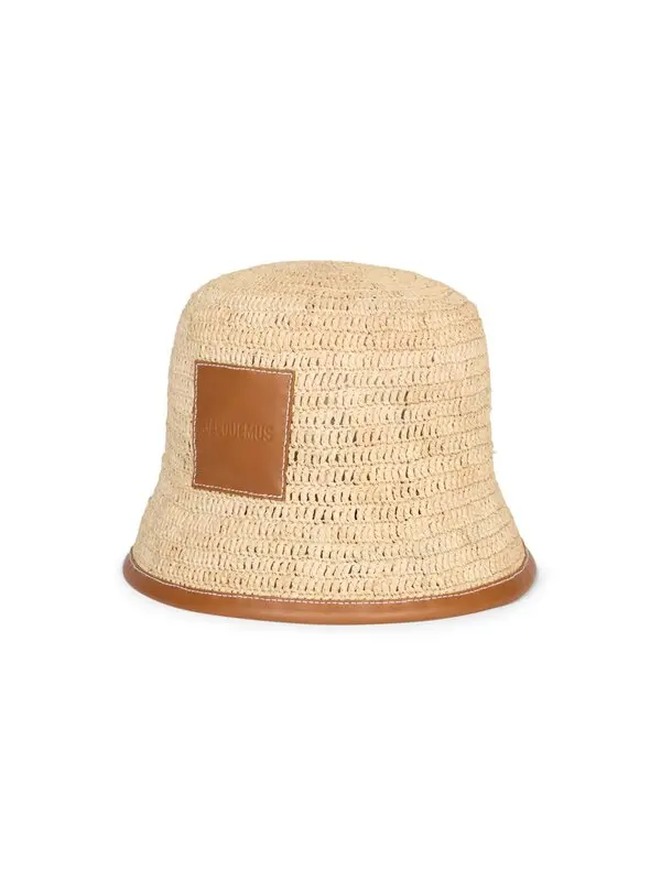 Jacquemus Raffia Bucket Hat