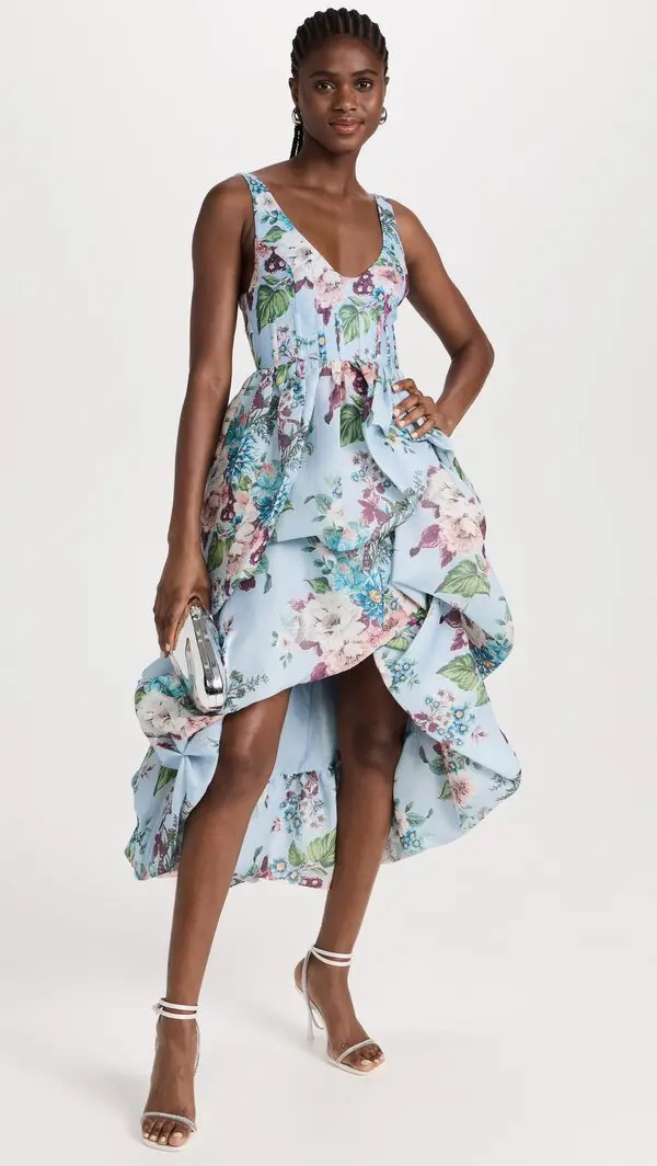 Zimmermann Matchmaker Drape Midi Dress