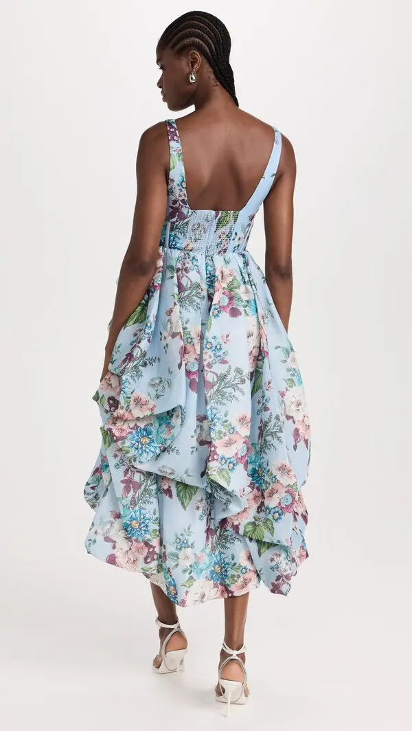 Zimmermann Matchmaker Drape Midi Dress