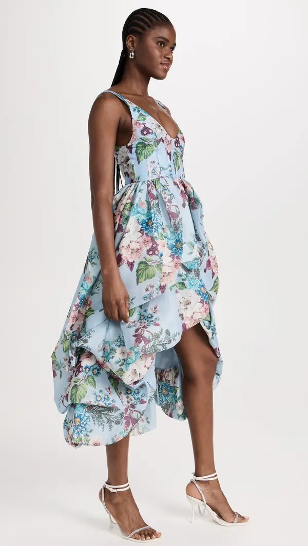 Zimmermann Matchmaker Drape Midi Dress