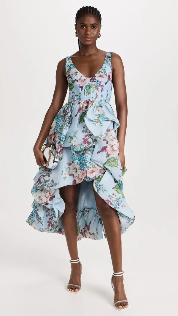 Zimmermann Matchmaker Drape Midi Dress
