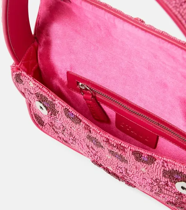 Staud Tommy Beaded Shoulder Bag - Multicoloured