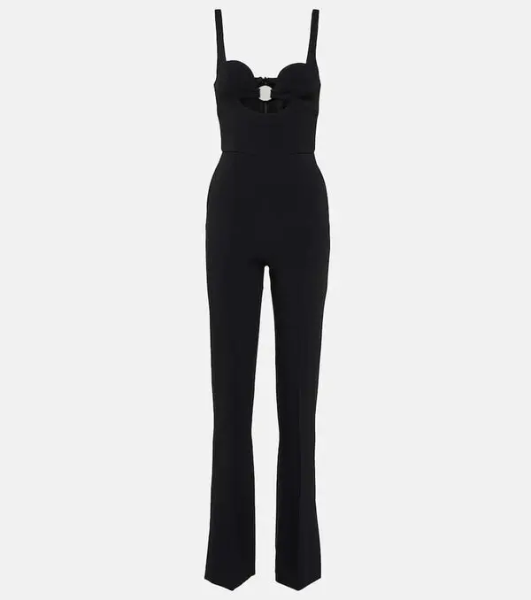 David Koma Cutout Jumpsuit - Black