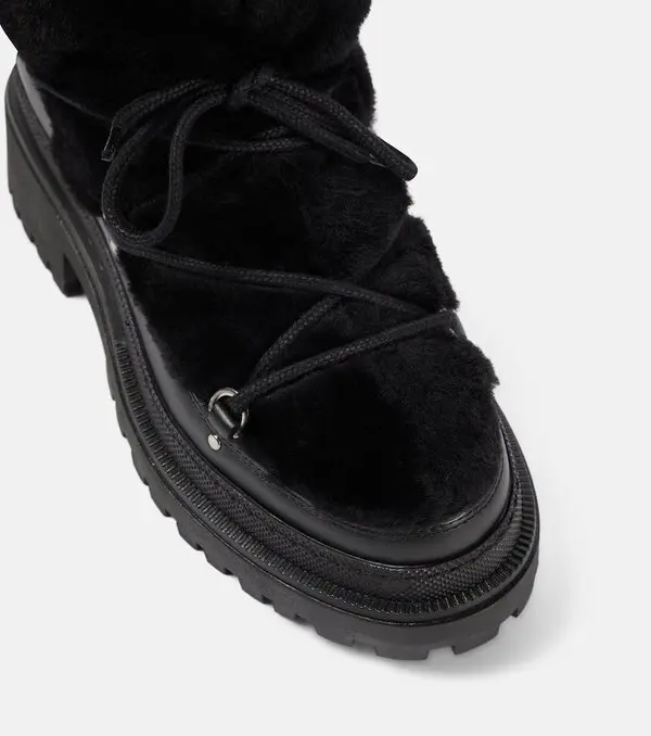 YVES SALOMON Shearling Ankle Boots