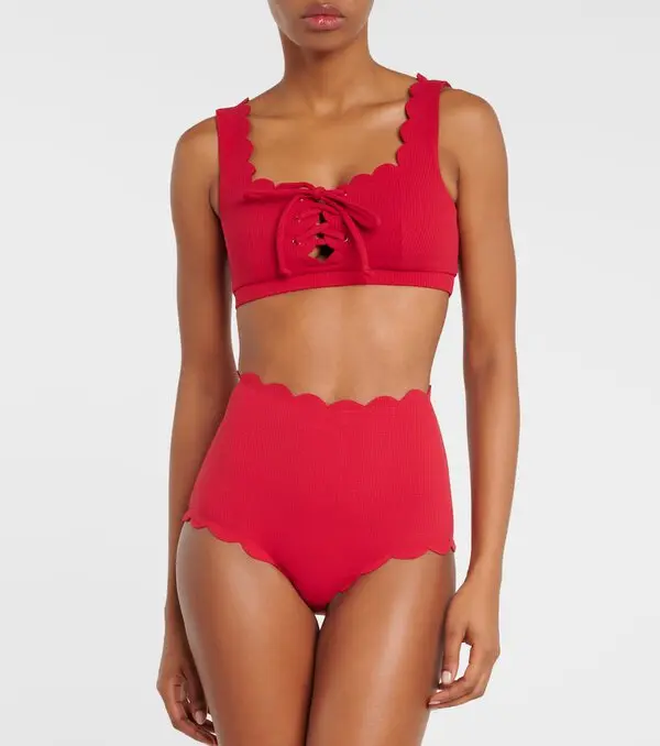 Marysia Palm Springs Tie Bikini Top