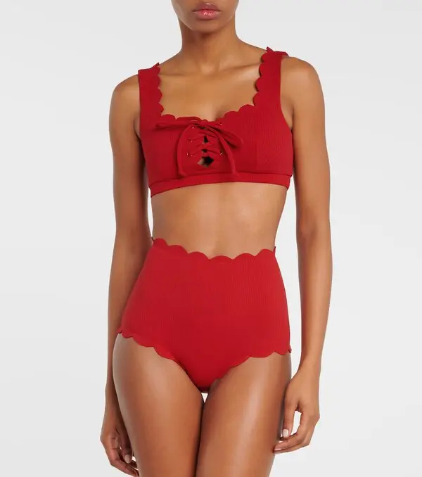 Marysia Palm Springs Tie Bikini Top