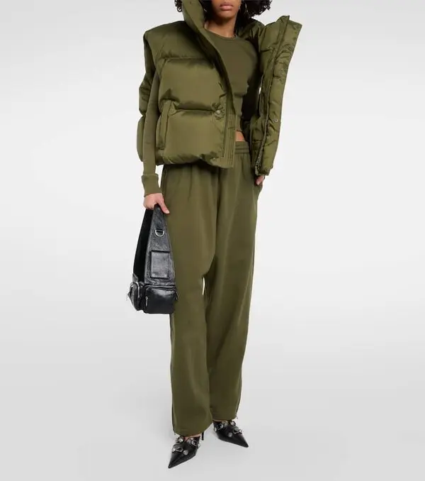 Wardrobe.NYC Cropped Puffer Vest