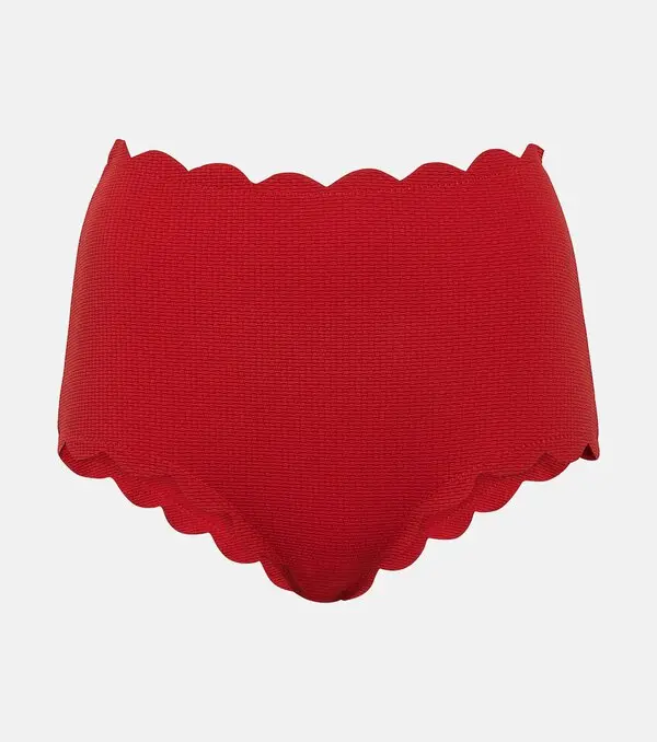 Marysia Santa Monica High-rise Bikini Bottoms - Black