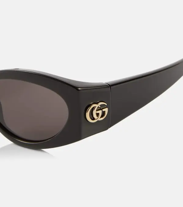 Gucci Gg Oval Sunglasses