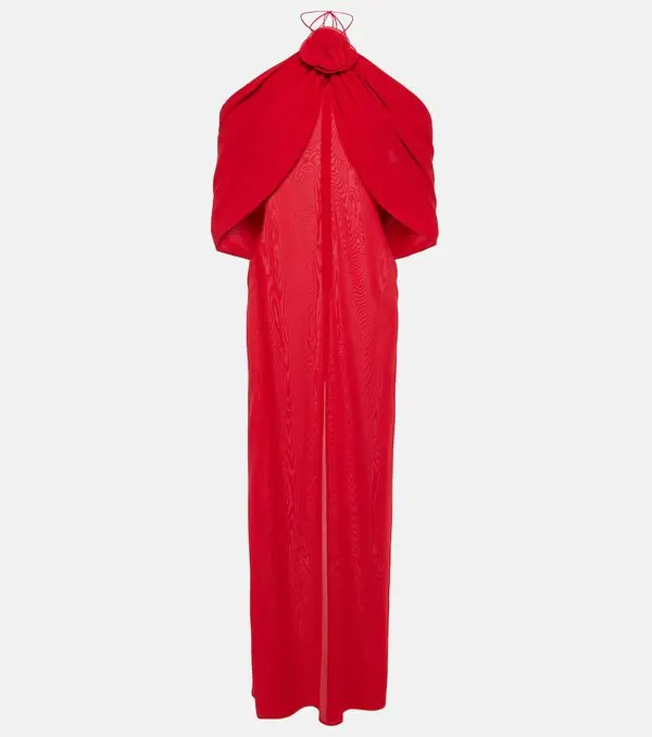 Magda Butrym Floral-appliqué Gown