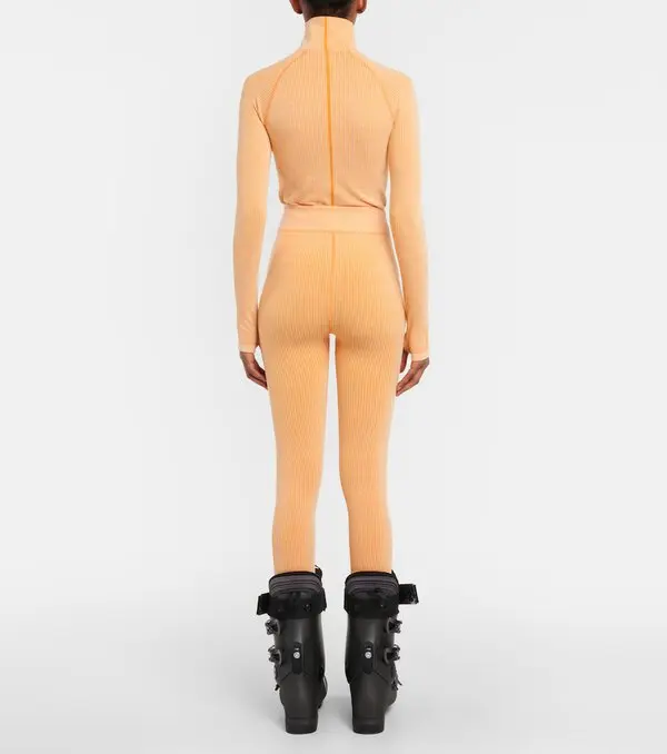 Cordova Sierra Ribbed-knit High-rise Leggings