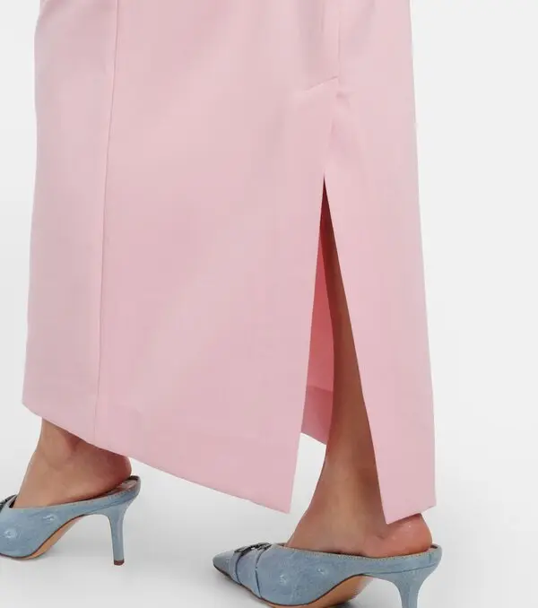 Staud Jeremiah High-rise Maxi Skirt